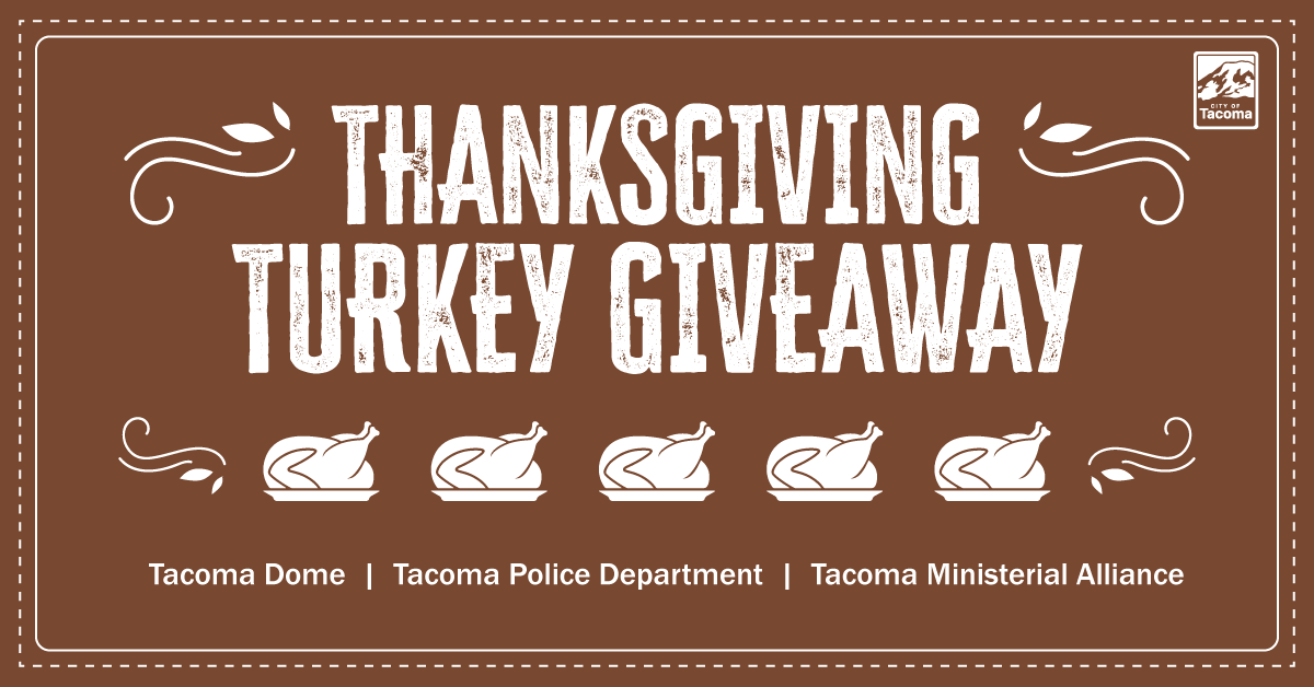 Turkey Giveaway | Tacoma Dome